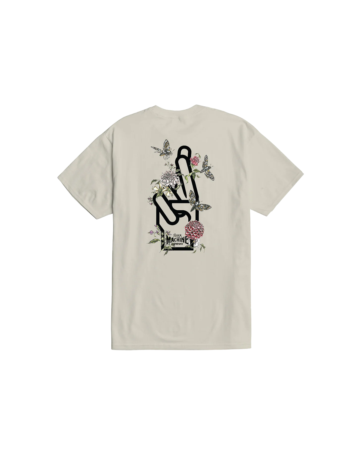 DEATH MOTH GOOD LUCK STOCK T-SHIRT – LOSER MACHINE - UK
